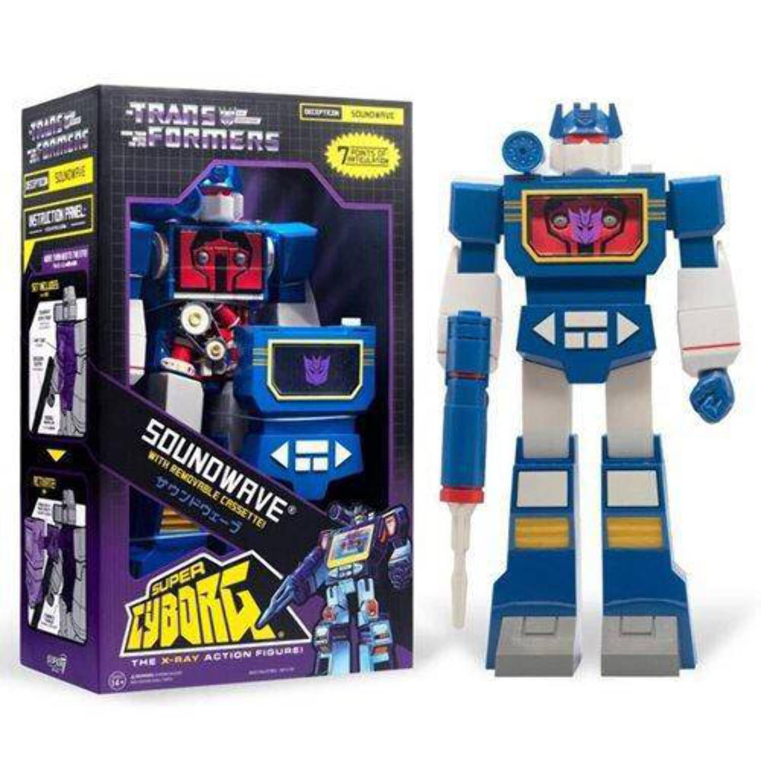 Super7 Transformers Super Cyborg Vinyl Figure - Select Figure(s ...