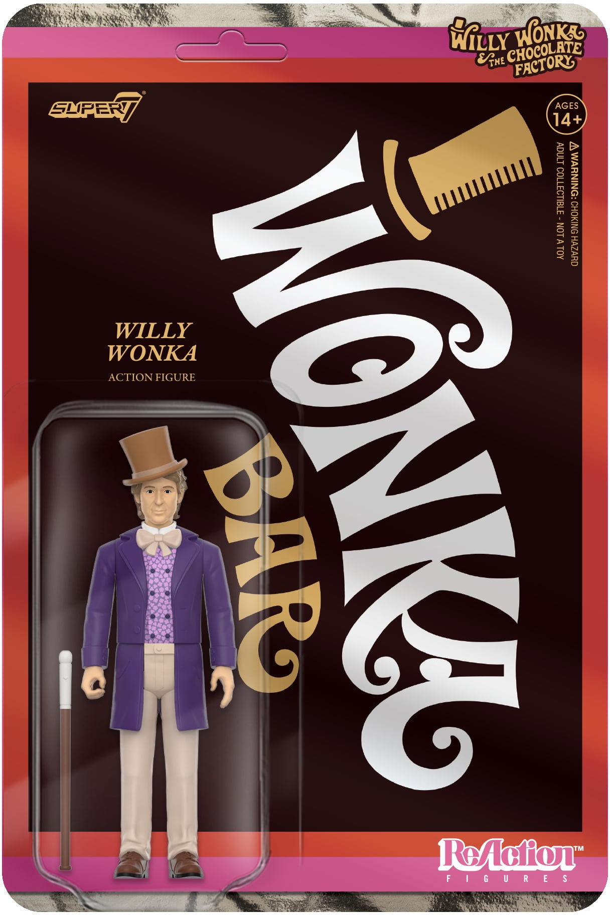 Super7 Willy Wonka‚Ñ¢ & The Chocolate Factory‚Ñ¢ Character ReAction ...