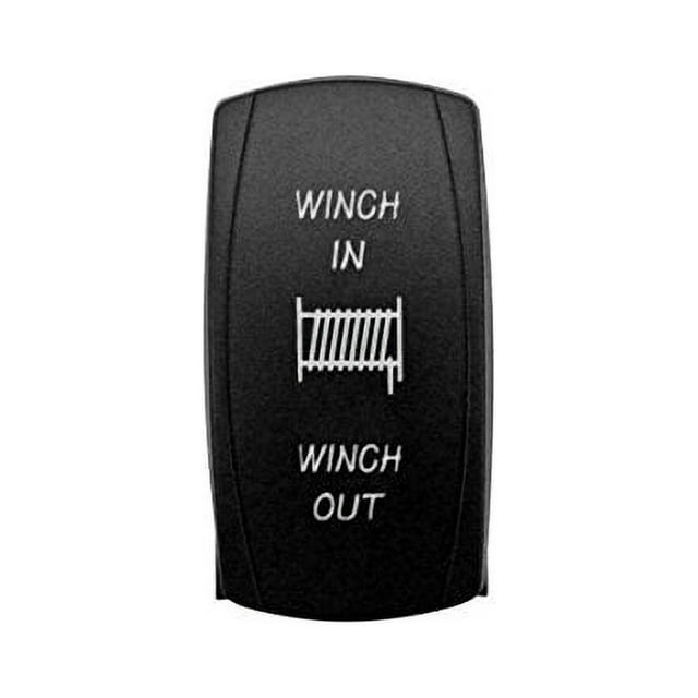 SuperATV 12V/20A Momentary Off|Road Rocker Switch for Winch in/Out ...