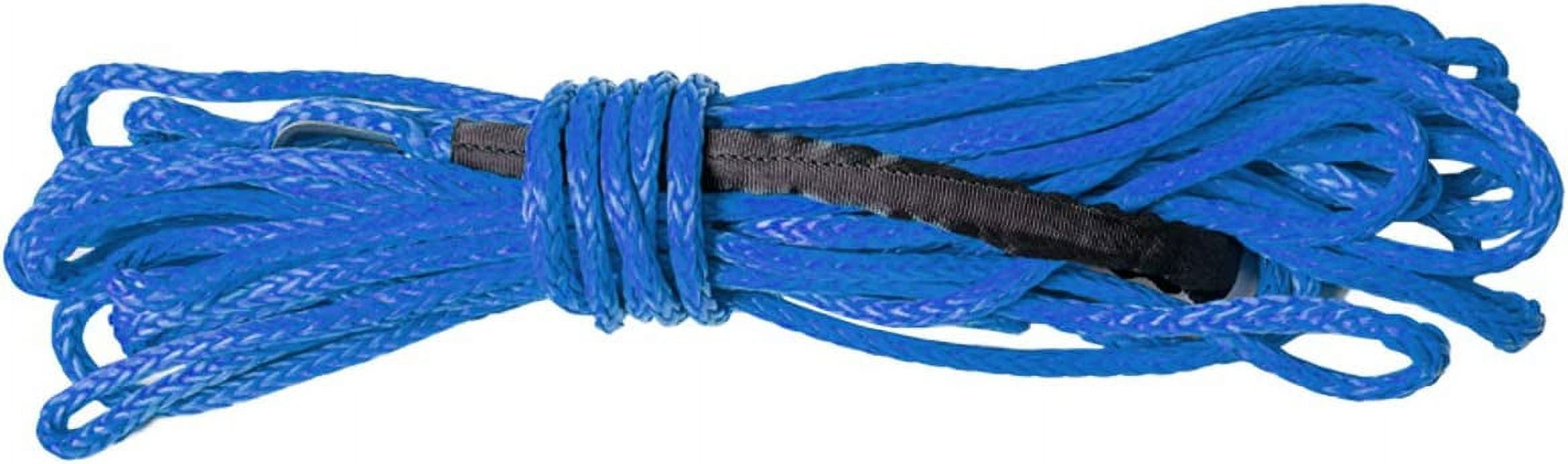SuperATV 50 ft. Synthetic Winch Rope Replacement - for 4500, 5000, or ...