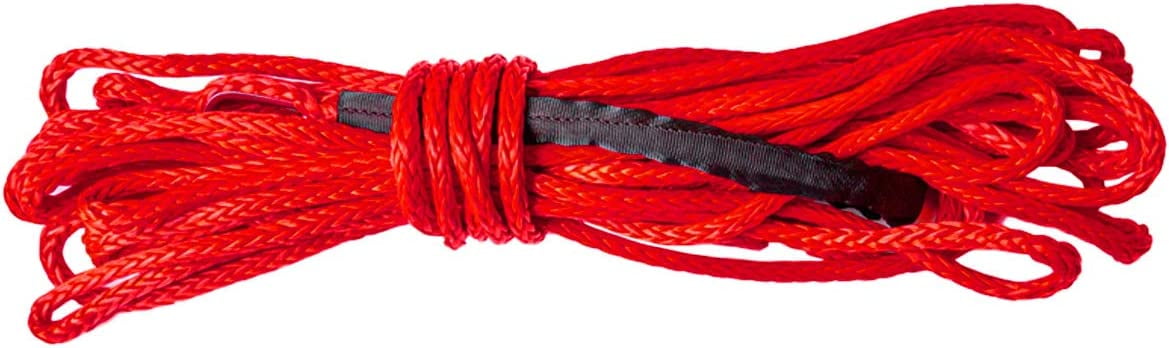 SuperATV 50 ft. Synthetic Winch Rope Replacement - for 4500, 5000, or ...