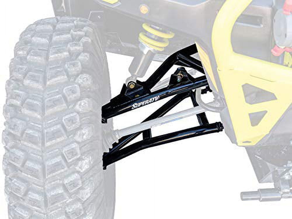 SuperATV Arched 2" Forward Offset A Arms for 2018+ Can|Am Defender HD ...