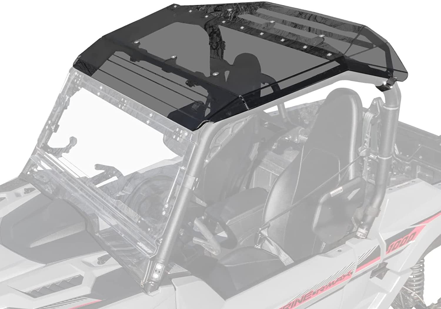 SuperATV Dark Tinted Roof Compatible with 2021+ Yamaha Wolverine RMAX 2 ...