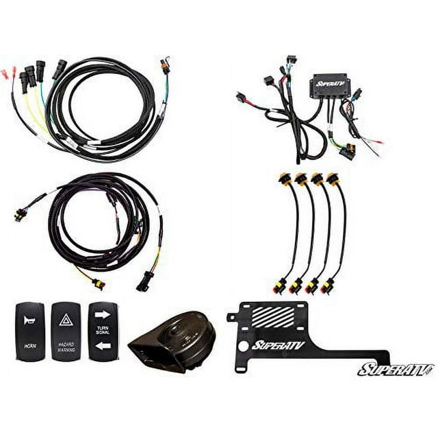 SuperATV Deluxe Turn Signal Kit for Polaris RZR XP 4 Turbo (2016|2018 ...