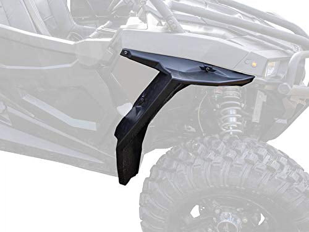SuperATV Fender Flares Mud Guards for 2015|2020 Polaris RZR 900 / S 900 ...