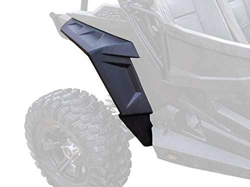 SuperATV Fender Flares Mud Guards for 2015|2020 Polaris RZR 900 / S 900 ...