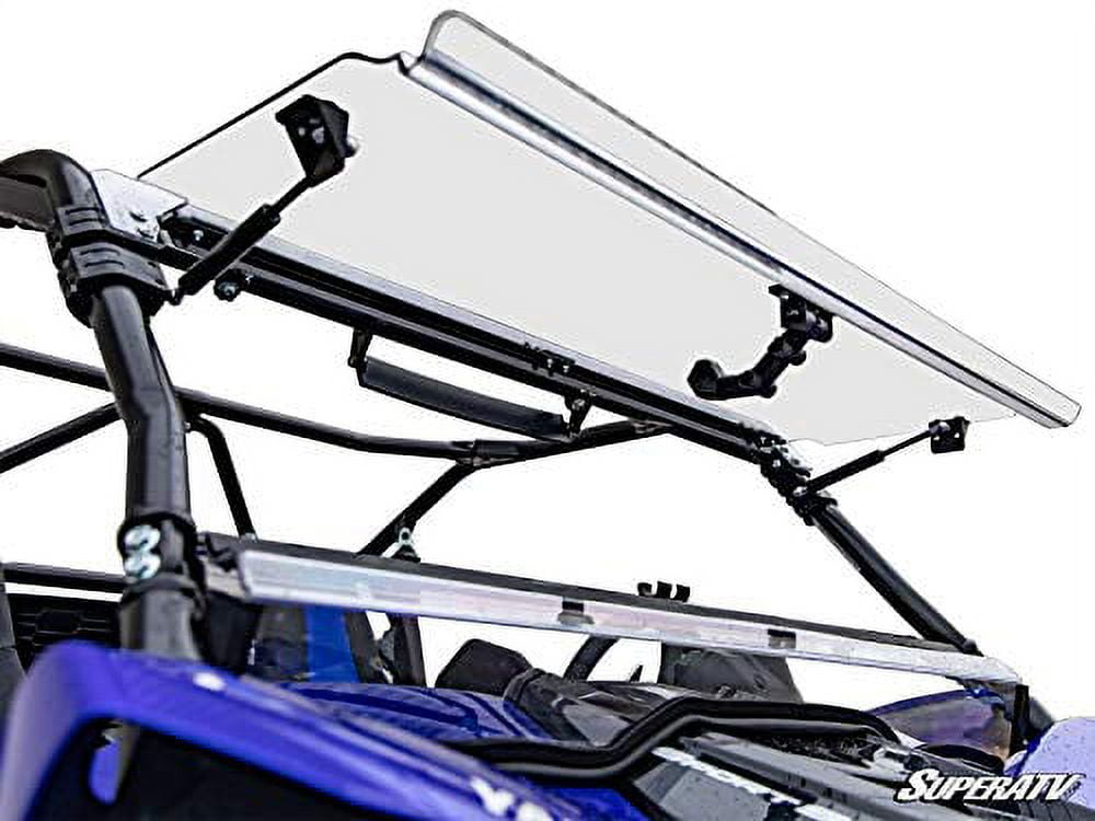 SuperATV Flip UTV Windshield for 2019+ Yamaha YXZ|XR Optic Hard Coating ...