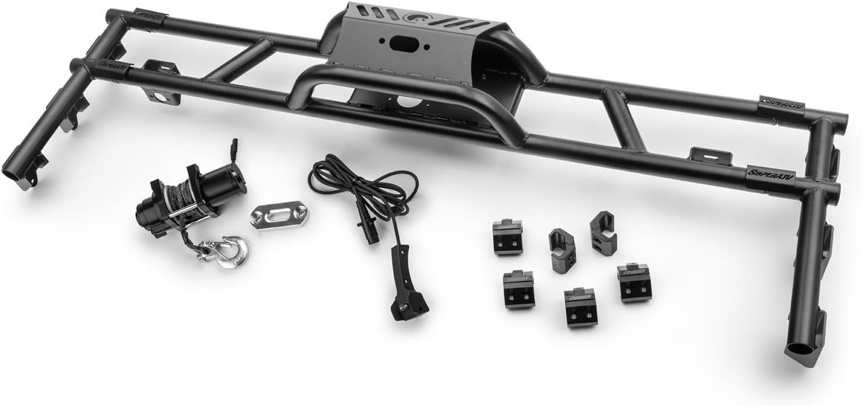 SuperATV Game Loader Rack with 500-Pound Winch for Can-Am Defender ...