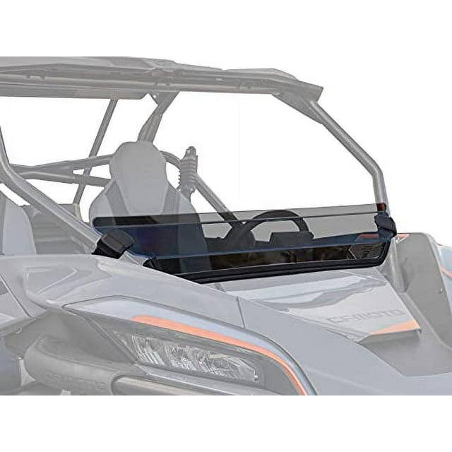 SuperATV HD Non|Scratch Resistant Half UTV Windshield for 2020+ CFMoto ...