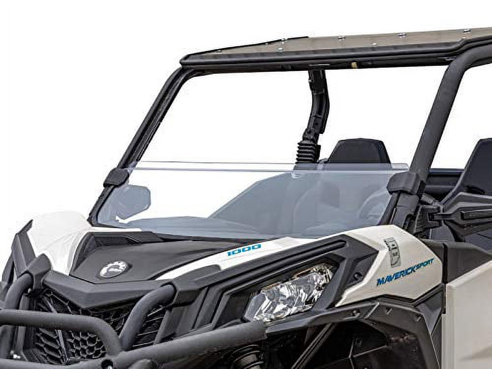 SuperATV HD Scratch Resistant Half UTV Windshield for 2019+ CAn|am ...