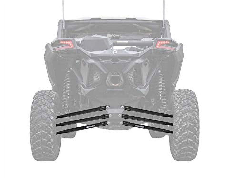 SuperATV Heavy Duty Boxed Rear Radius Arms/Rods for Can|Am Maverick X3 ...
