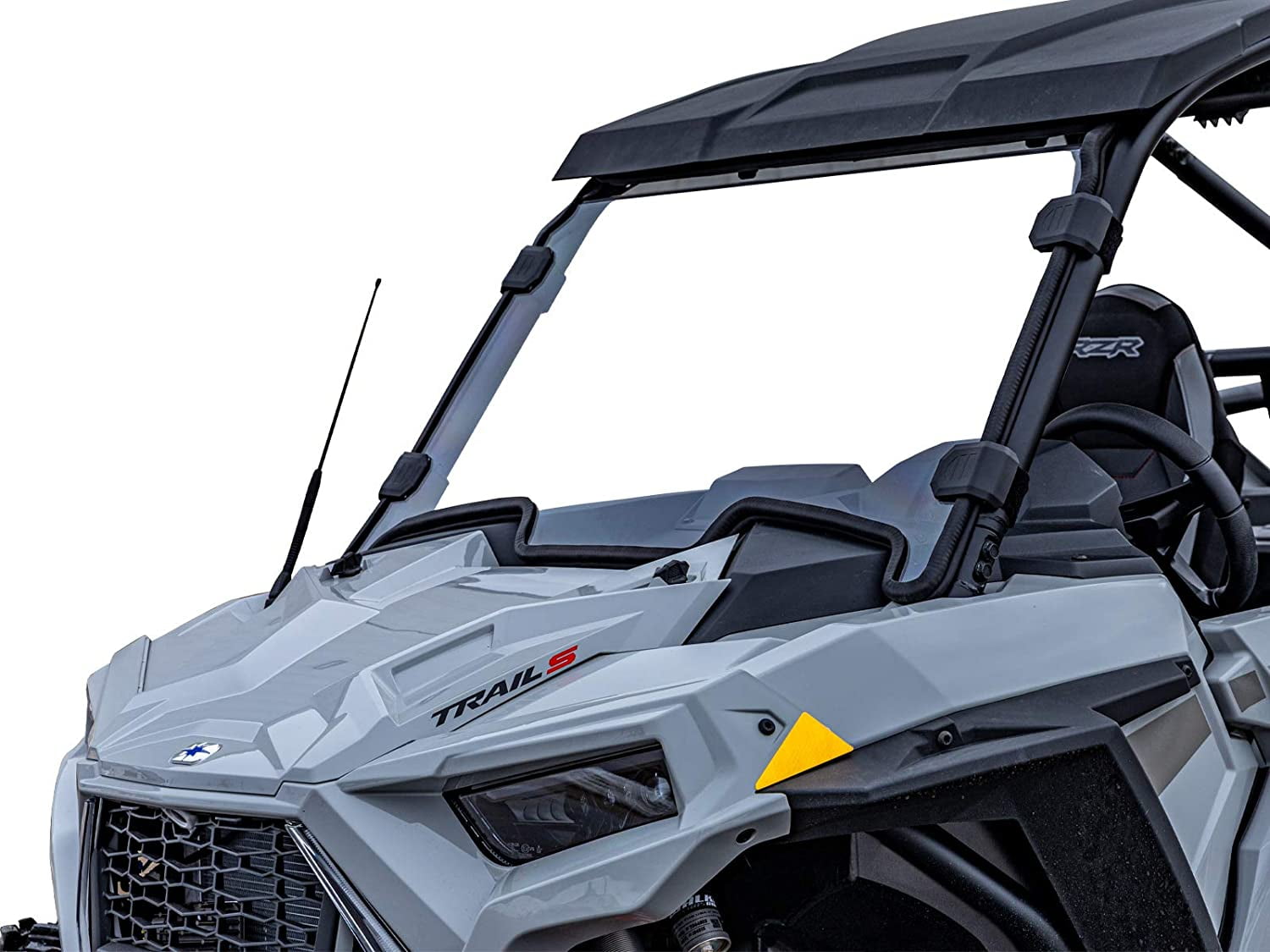 SuperATV Heavy Duty Clear Full Windshield for 2021+ RZR Trail 900 / S ...