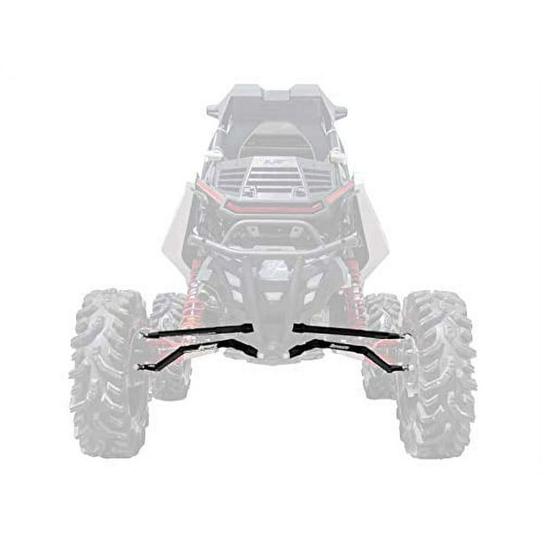 SuperATV Heavy Duty High Clearance Boxed Rear Radius Arms for Polaris ...