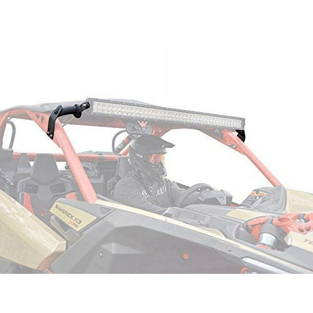 SuperATV Heavy Duty Light Bar Mounting Kit for Can|Am Maverick X3 / MAX ...
