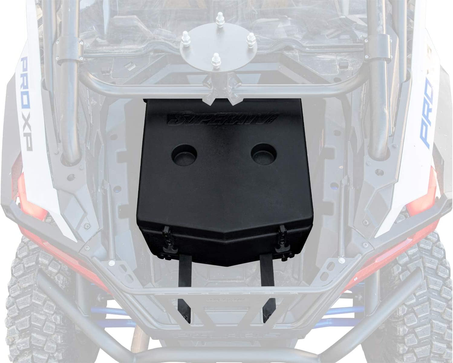 SuperATV Heavy Duty Rear Insulated Cooler / Cargo Box for 2020+ Polaris ...