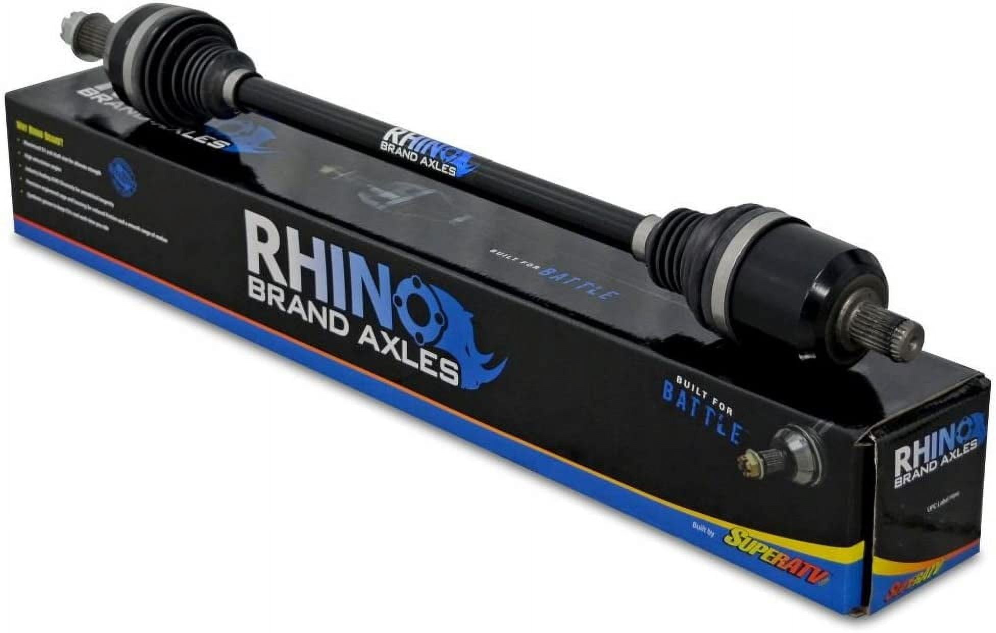 SuperATV Heavy Duty Rhino Brand Rear Axle for 2016-2021 Honda Pioneer ...