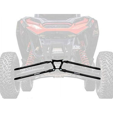 SuperATV Heavy Duty Arched Boxed Rear Radius Arms/Rods for Polaris RZR ...