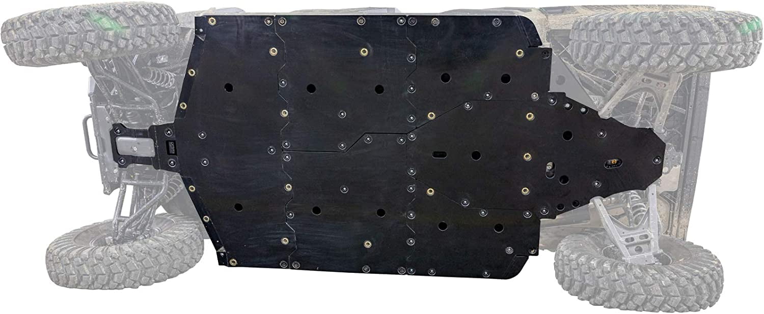 SuperATV Heavy-Duty Skid Plate for 2021+ Polaris Ranger 1000 Crew 1/2 ...