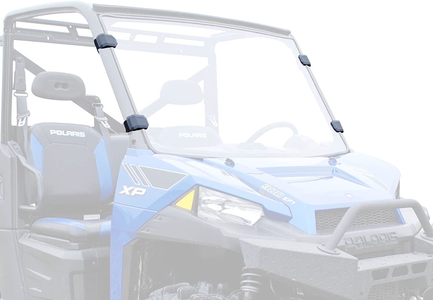 SuperATV Heavy-Duty Windshield Mounting Clamp Kit [Set of 4 Clamps ...