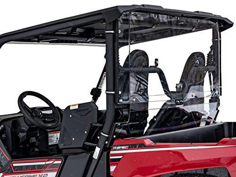SuperATV Light Tint Rear UTV Windshield for 2019|2020 Yamaha Wolverine ...
