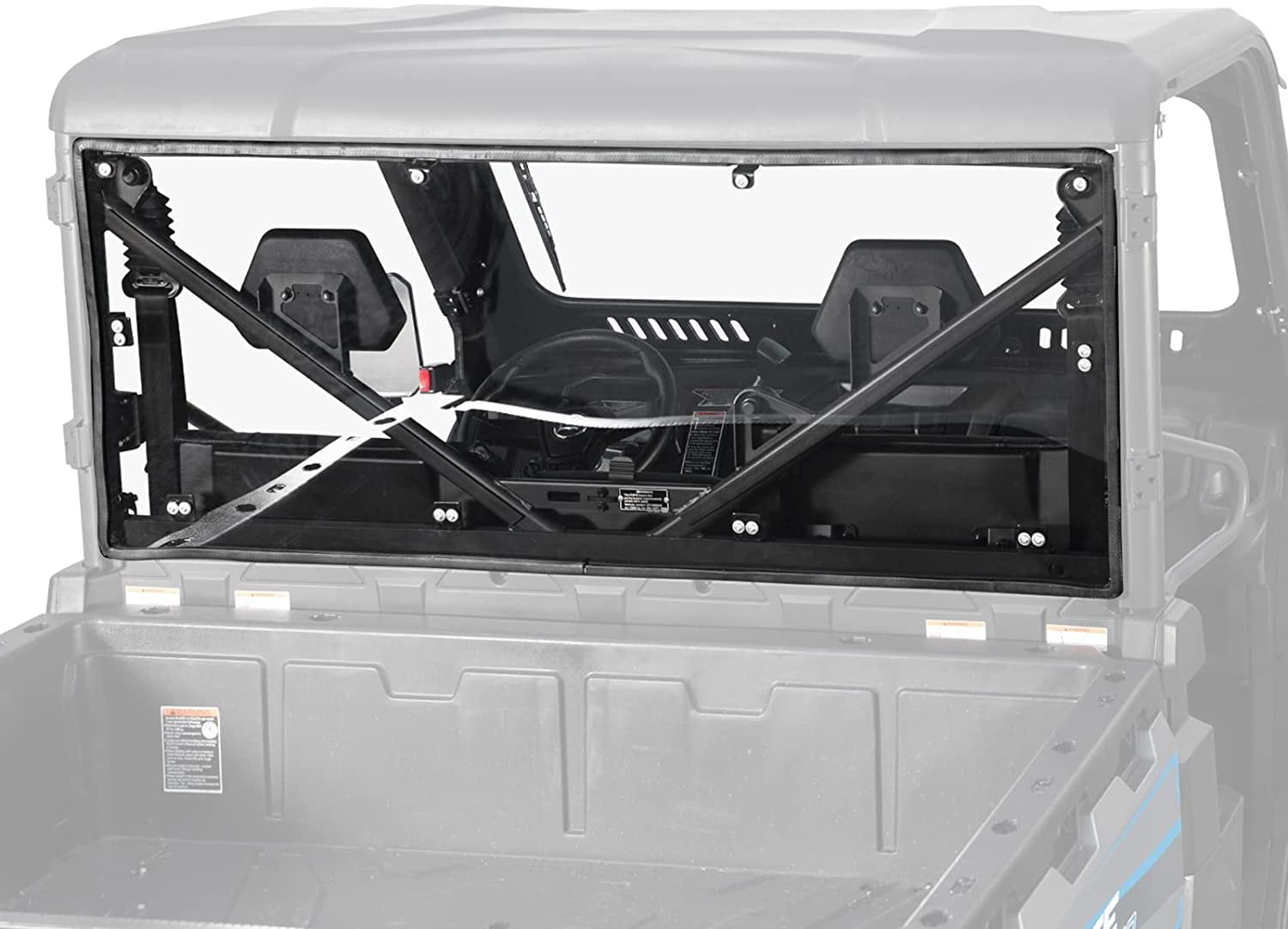 SuperATV Lightly Tinted Rear Windshield for 2019+ CFMOTO UForce 1000 ...