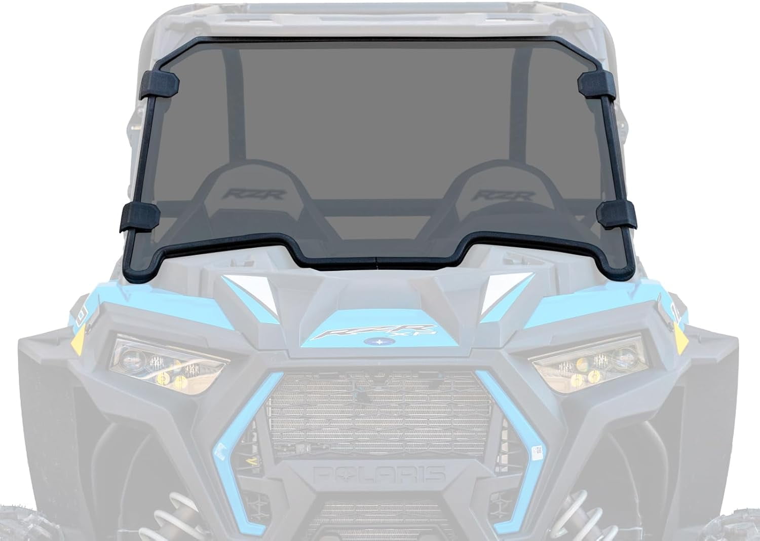 SuperATV Polaris RZR XP 1000 Full Windshield | Scratch Resistant | Dark ...