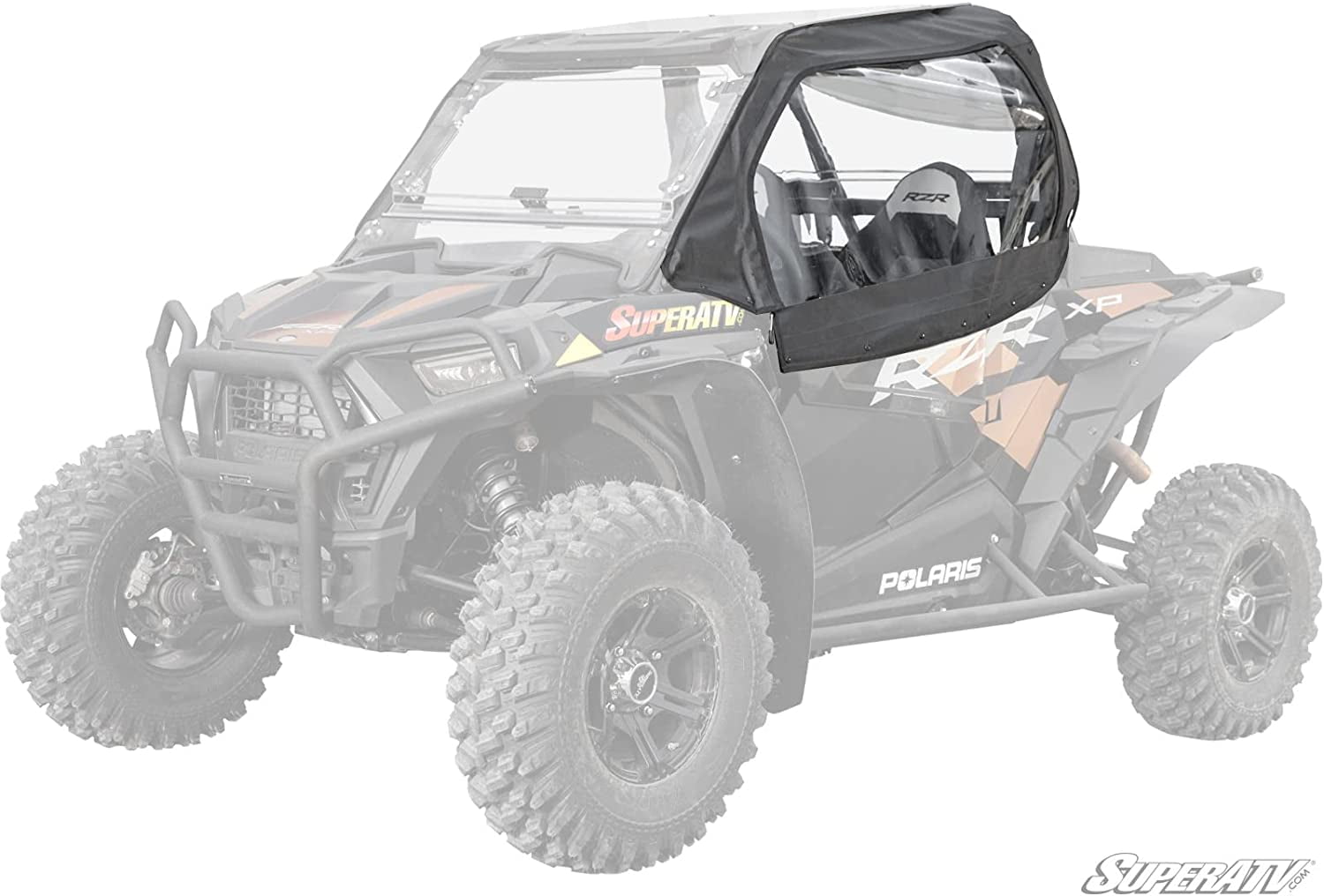 SuperATV Primal Soft Cab Enclosure Upper Doors for 2014+ Polaris RZR XP ...