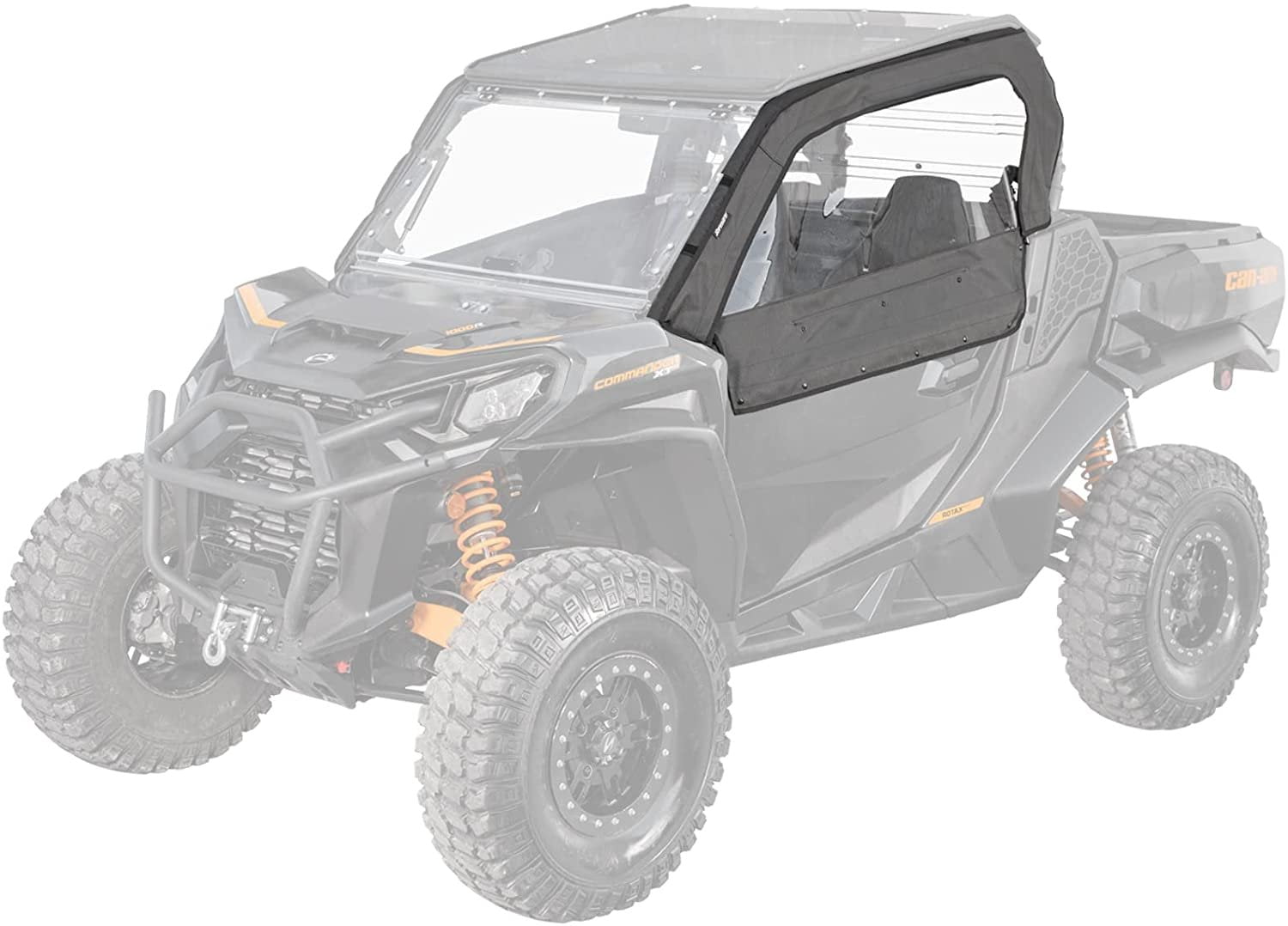 SuperATV Primal Soft Cab Enclosure Upper Doors for 2021+ Can-Am ...
