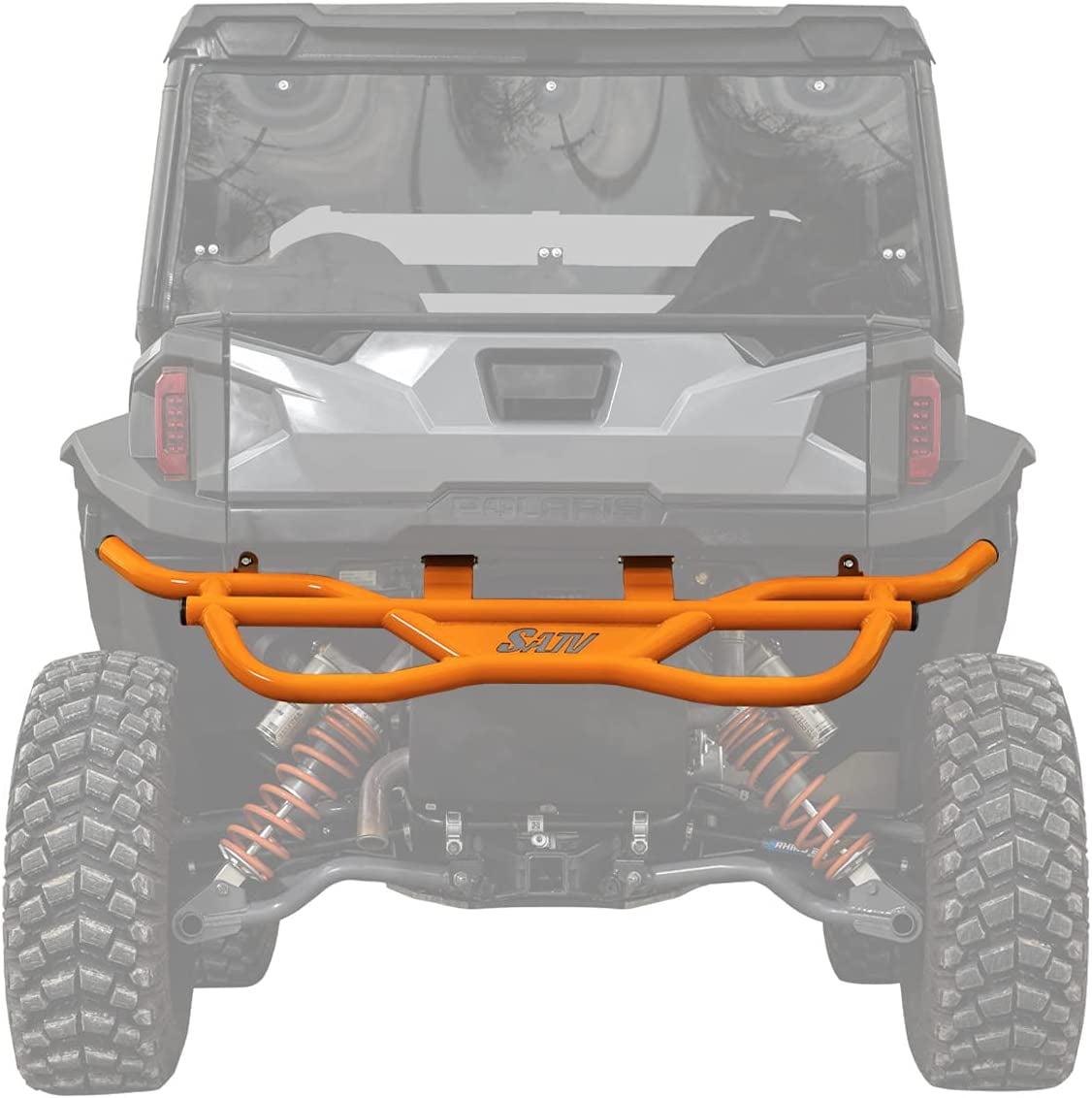 SuperATV Rear Bumper for 2016+ Polaris General 1000/2017+ 4 1000|Made ...