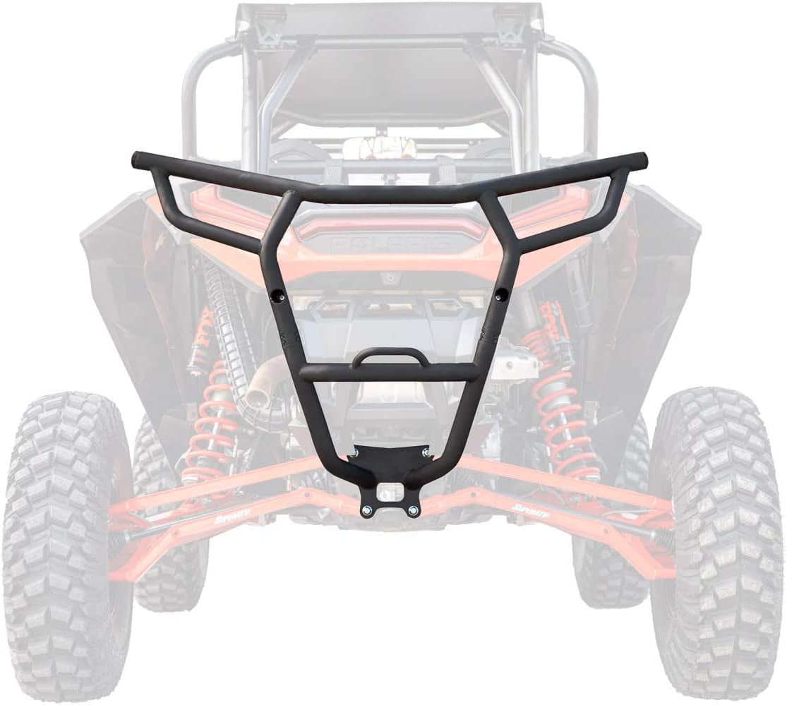 SuperATV Rear Bumper for 2018+ Polaris RZR XP Turbo S / 2019+ RZR XP 4 ...