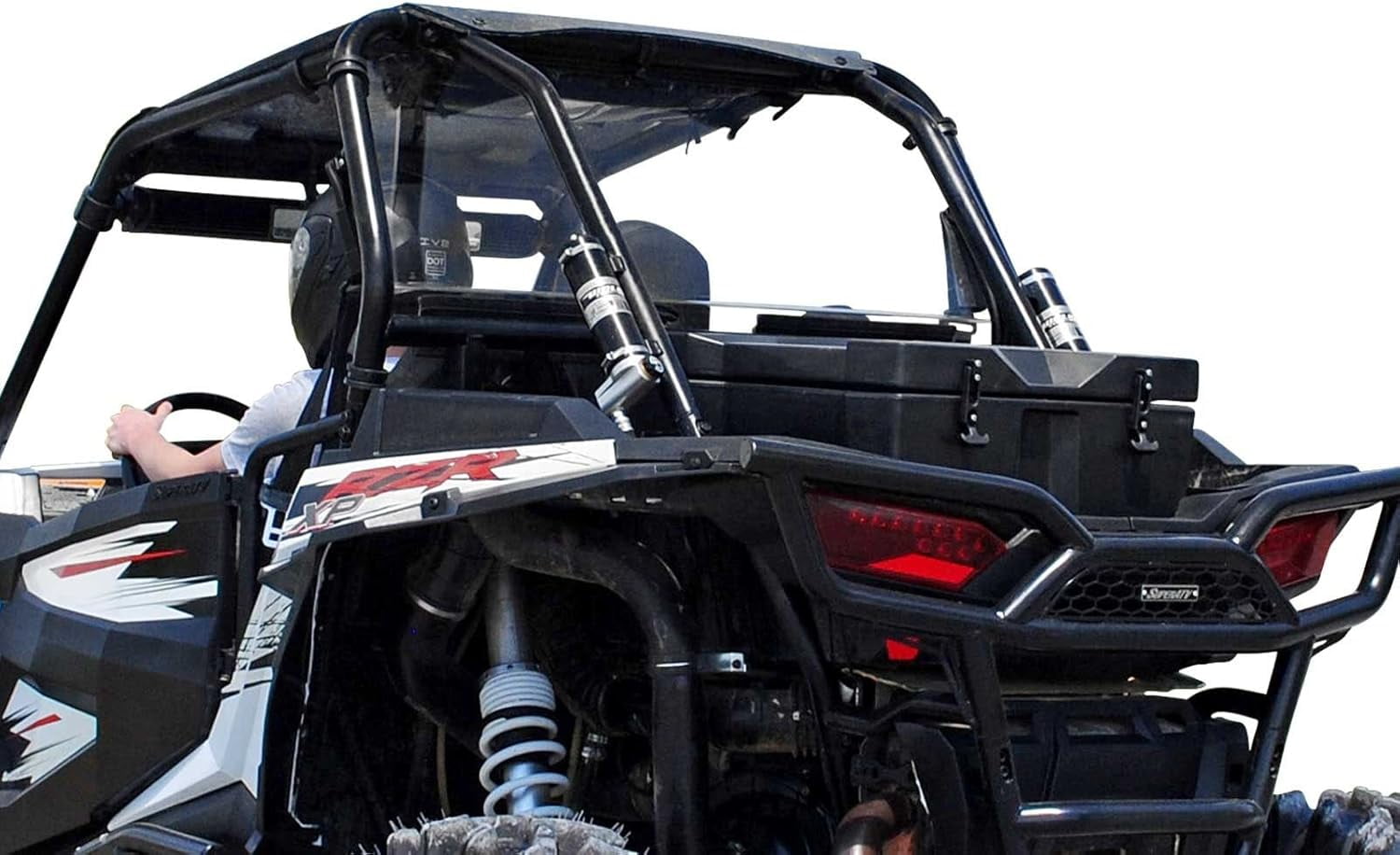 SuperATV Rear Windshield for RZR XP 1000 (2014-2023) | USA Made | Made ...