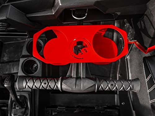 SuperATV Red Grab Bar Cup Holder for Polaris RZR 570/800 / 900 / XP ...