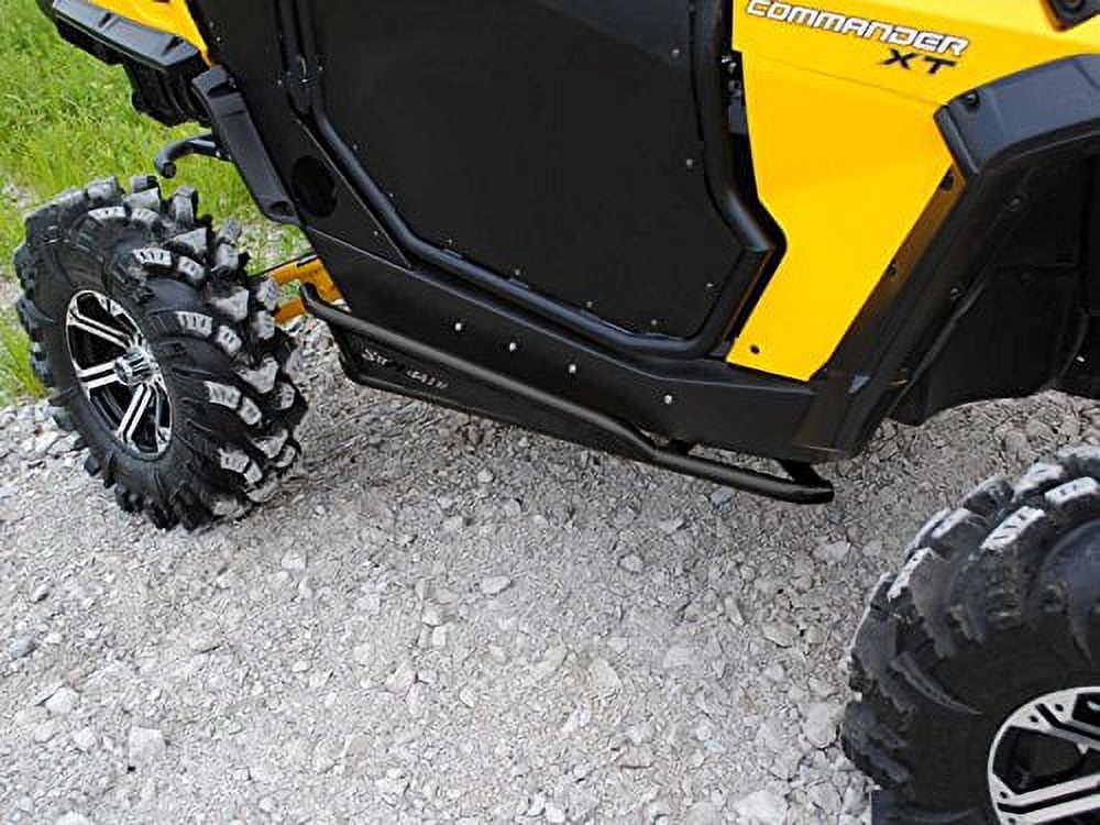SuperATV Rock Sliders Nerf Bars Tree Kickers for 2010|2014 Can Am ...