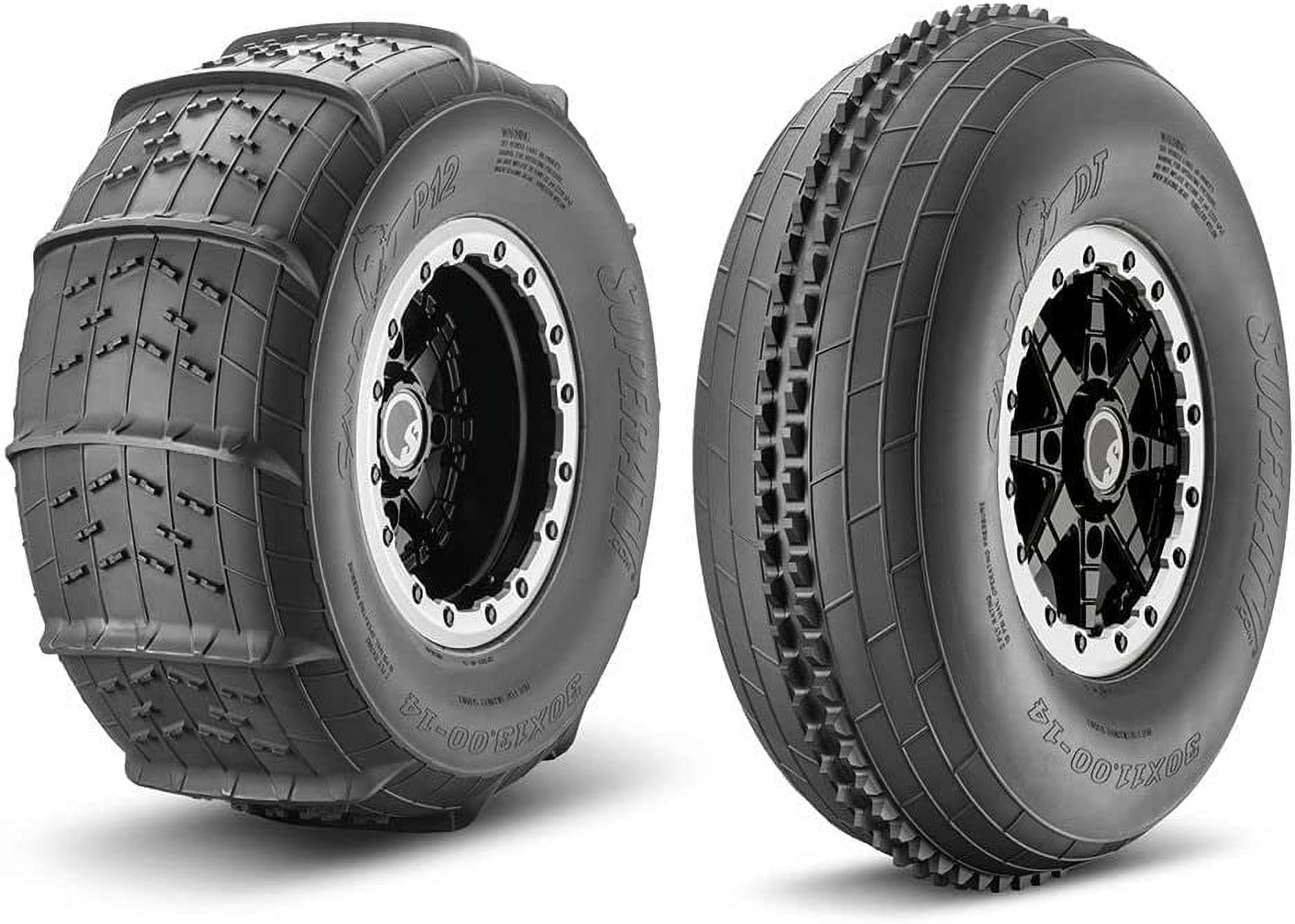 SuperATV SandCat UTV/ATV 32" Front & Rear Sand Tires Set|2 Ply Rating ...