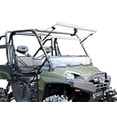 SuperATV Scratch Resistant Flip UTV Windshield for 2016+ Polaris Ranger ...