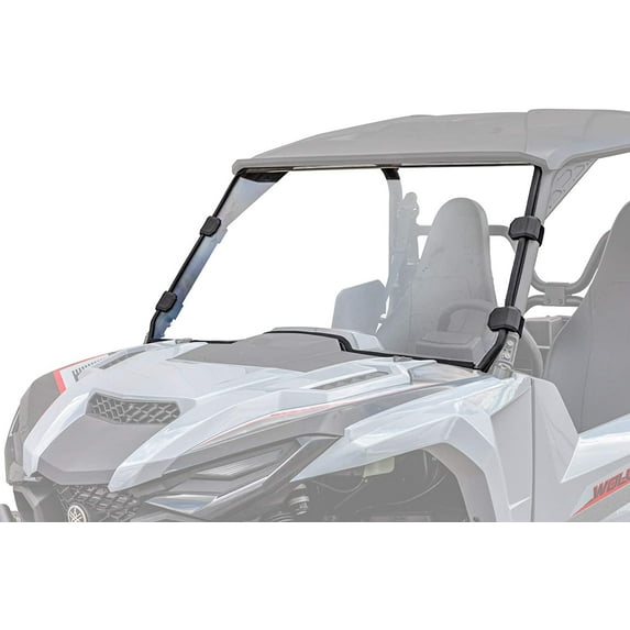 SuperATV Scratch Resistant Full Windshield for 2021+ Yamaha Wolverine ...