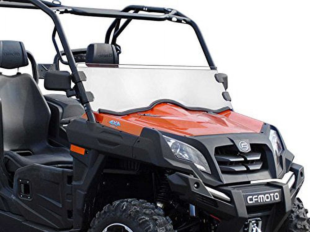 SuperATV Scratch Resistant Half UTV Windshield for 2014+ CFMOTO UForce ...