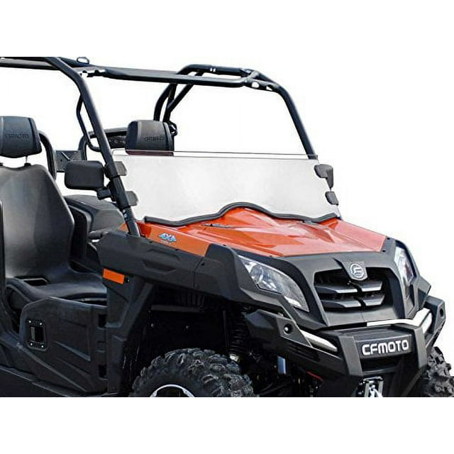 SuperATV Scratch Resistant Half UTV Windshield for 2014+ CFMOTO UForce ...