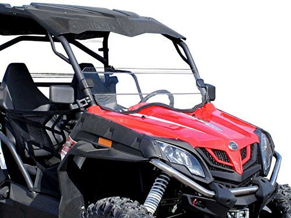 SuperATV Scratch Resistant Half UTV Windshield for CFMOTO ZForce 800 EX ...
