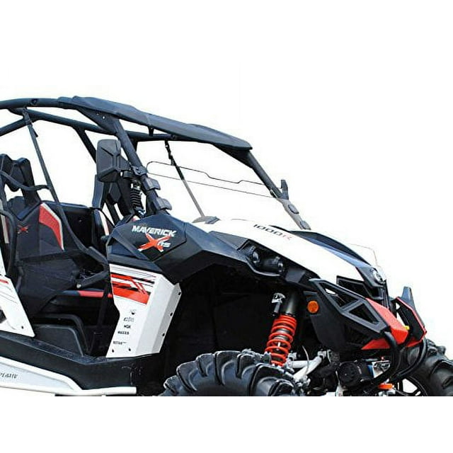 SuperATV Scratch Resistant Half UTV Windshield for Can|Am Maverick (See ...