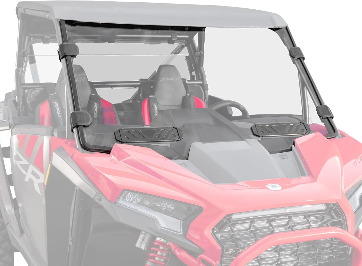 SuperATV Vented Clear Standard Polycarbonate Windshield for 2024 ...