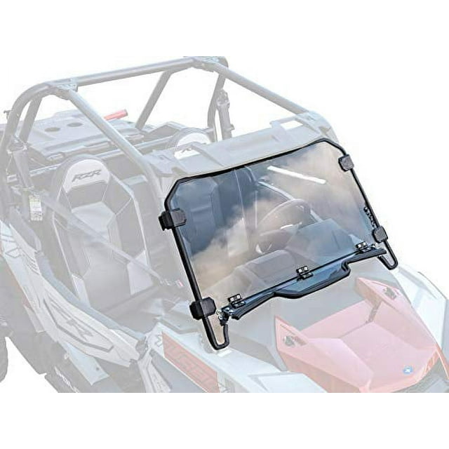 SuperATV Vented Full UTV Windshield for 2019+ Polaris RZR XP Turbo/4 ...