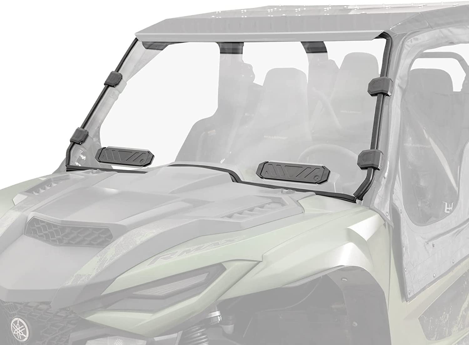 SuperATV Vented Full Windshield Compatible with 2021+ Yamaha Wolverine ...