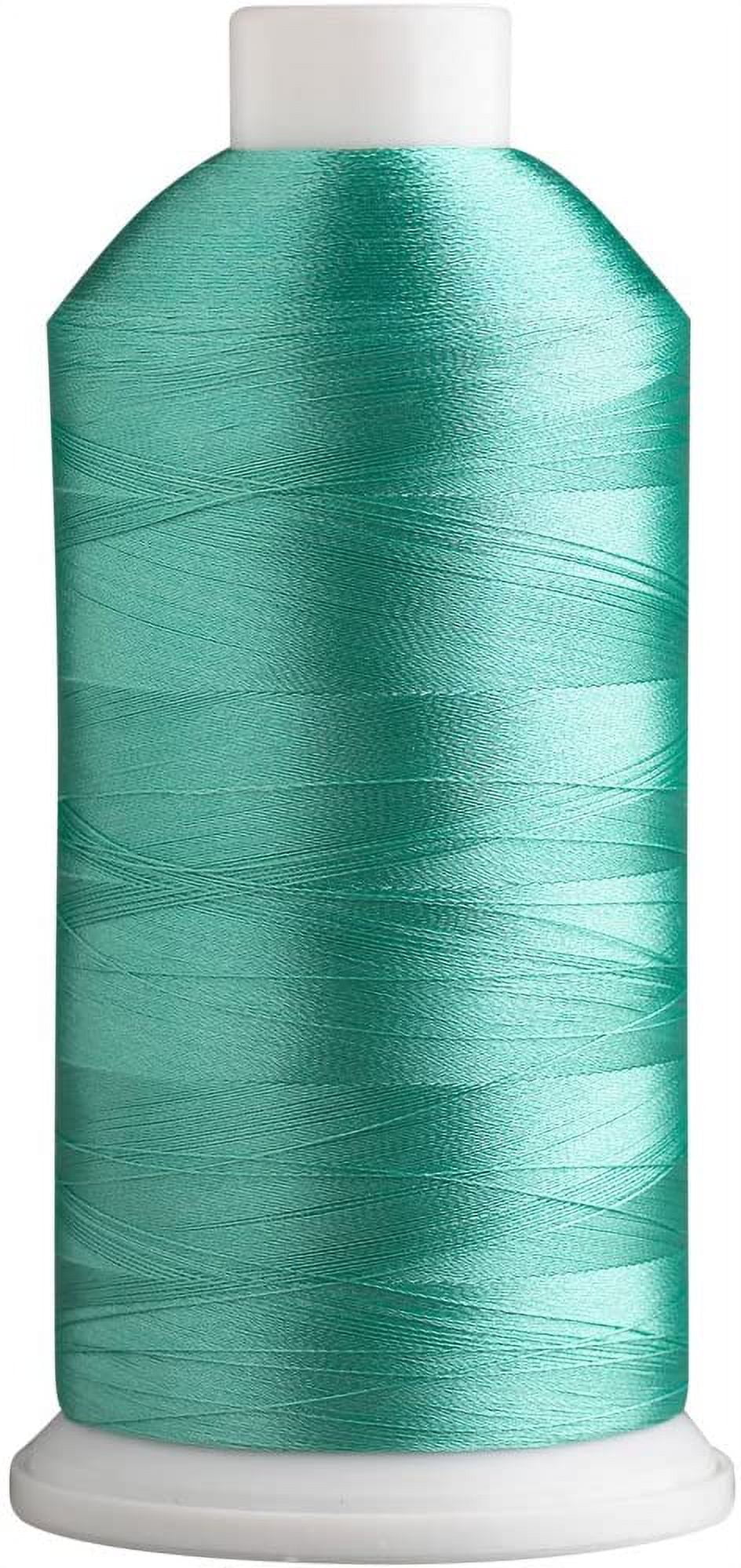 SuperB Polyester Embroidery Thread 40wt 5000m. Mint Green 909 - Walmart.com