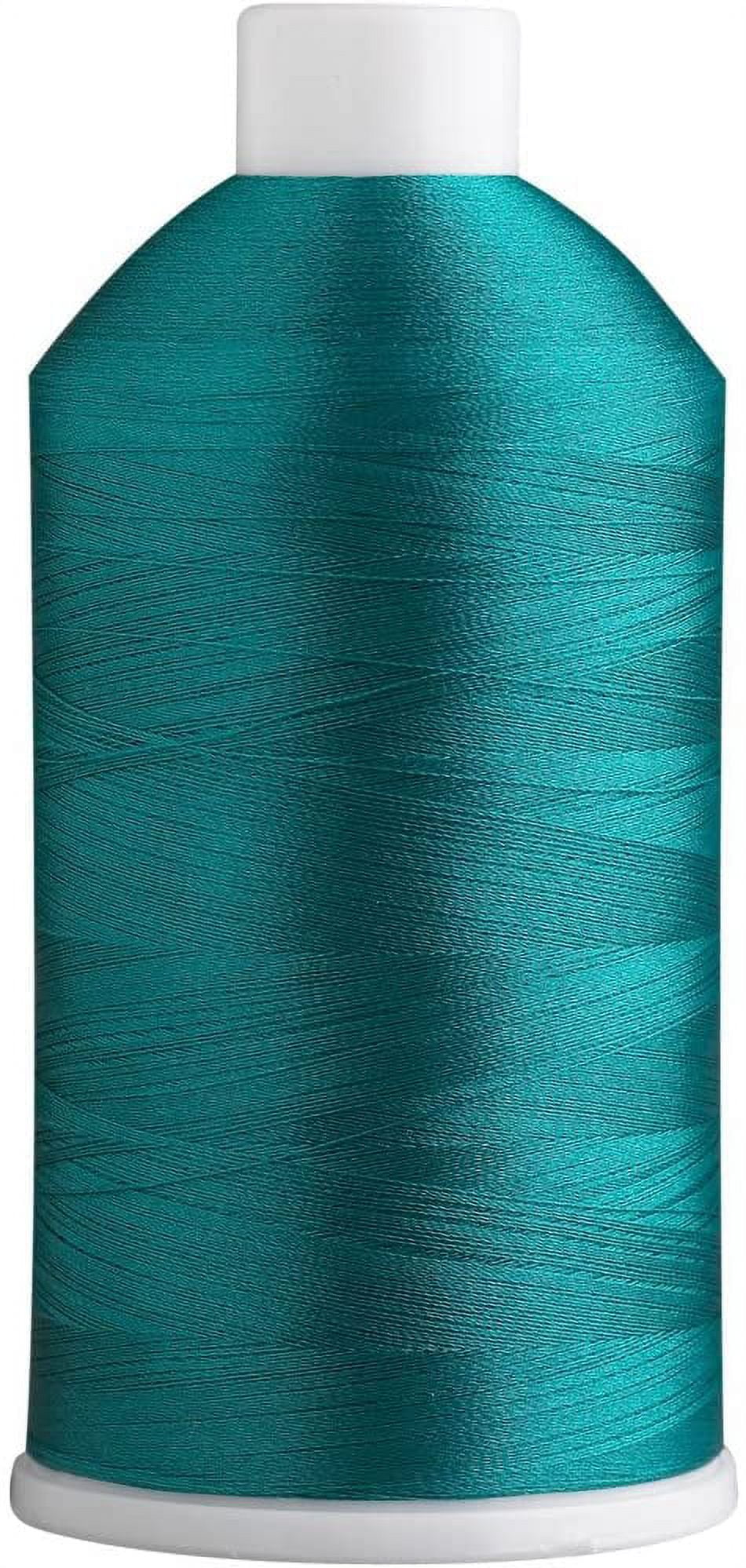 SuperB Polyester Embroidery Thread 40wt 5000m. Teal Green 447 - Walmart.com