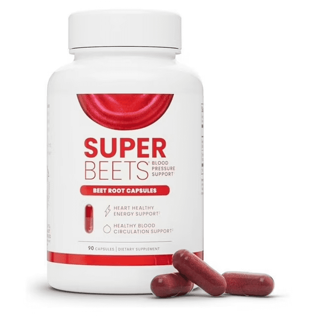 SuperBeets Beet Root Cap’sules Quick Release 1000mg, Helps Support ...