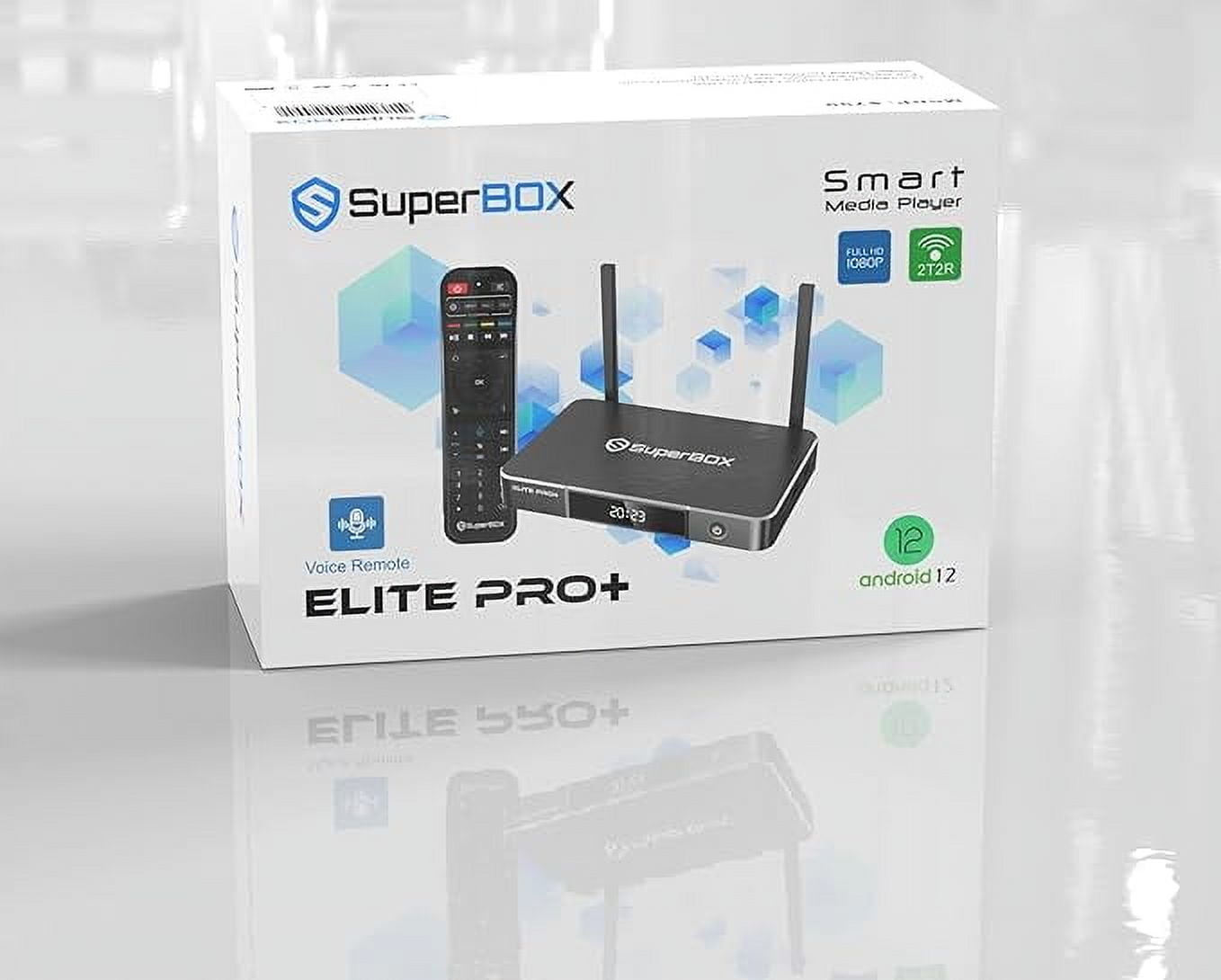 SuperBox Elite Pro +: High-Performance Sports TV Video Player with ...