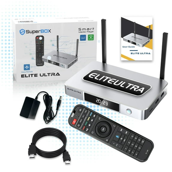 SuperBox EliteUltra Smart TV Home Device, Voice Control, Stable Use ...