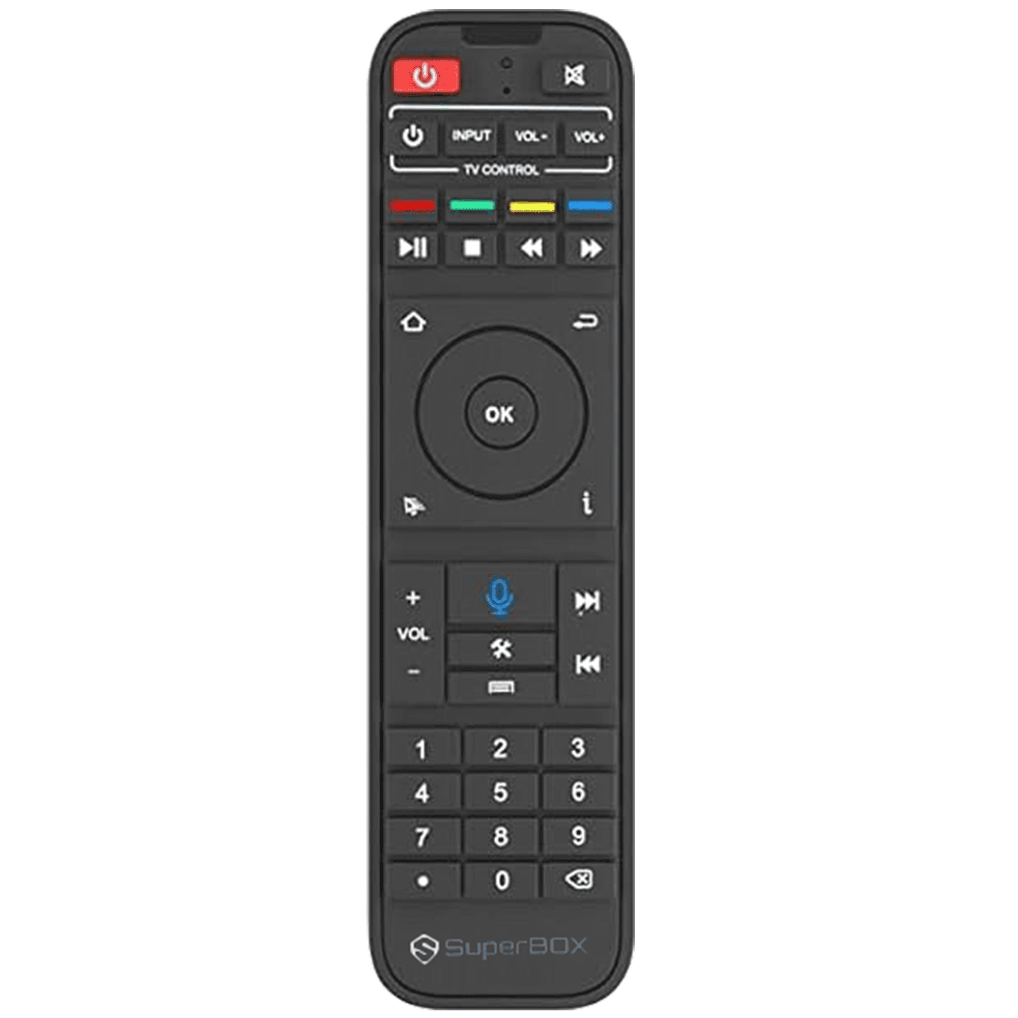 SuperBox Remote Control, Original SuperBox Voice Remote Control for Superbox - Walmart.com