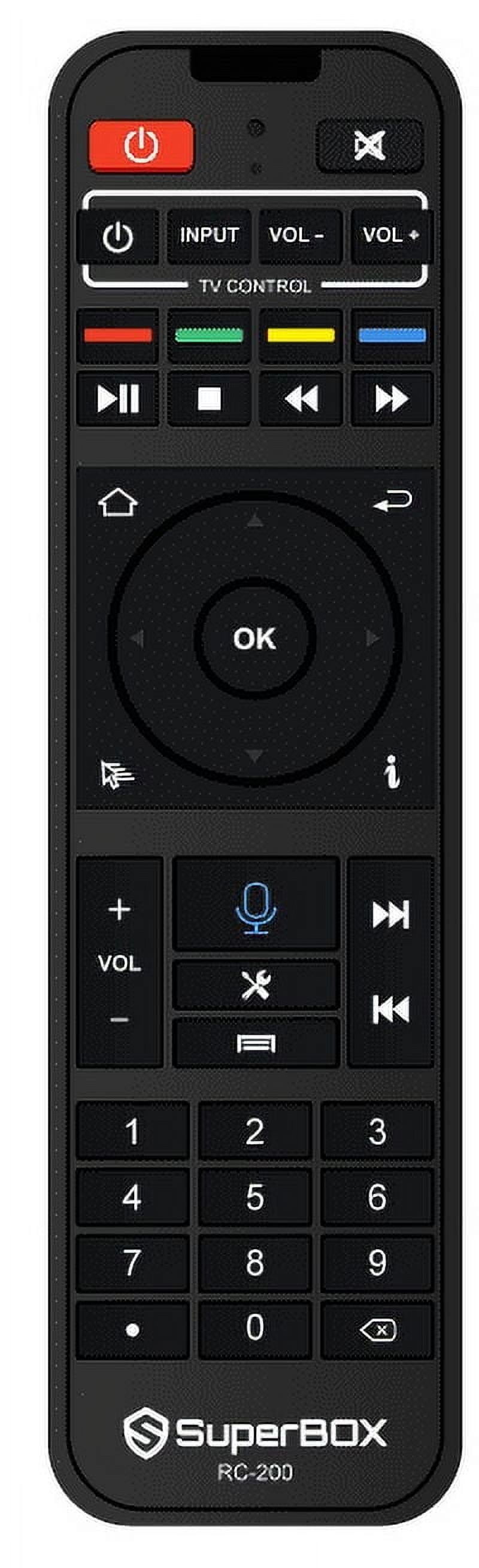 SuperBox Remote Control RC-200, Authorized Original SuperBox S6max ...